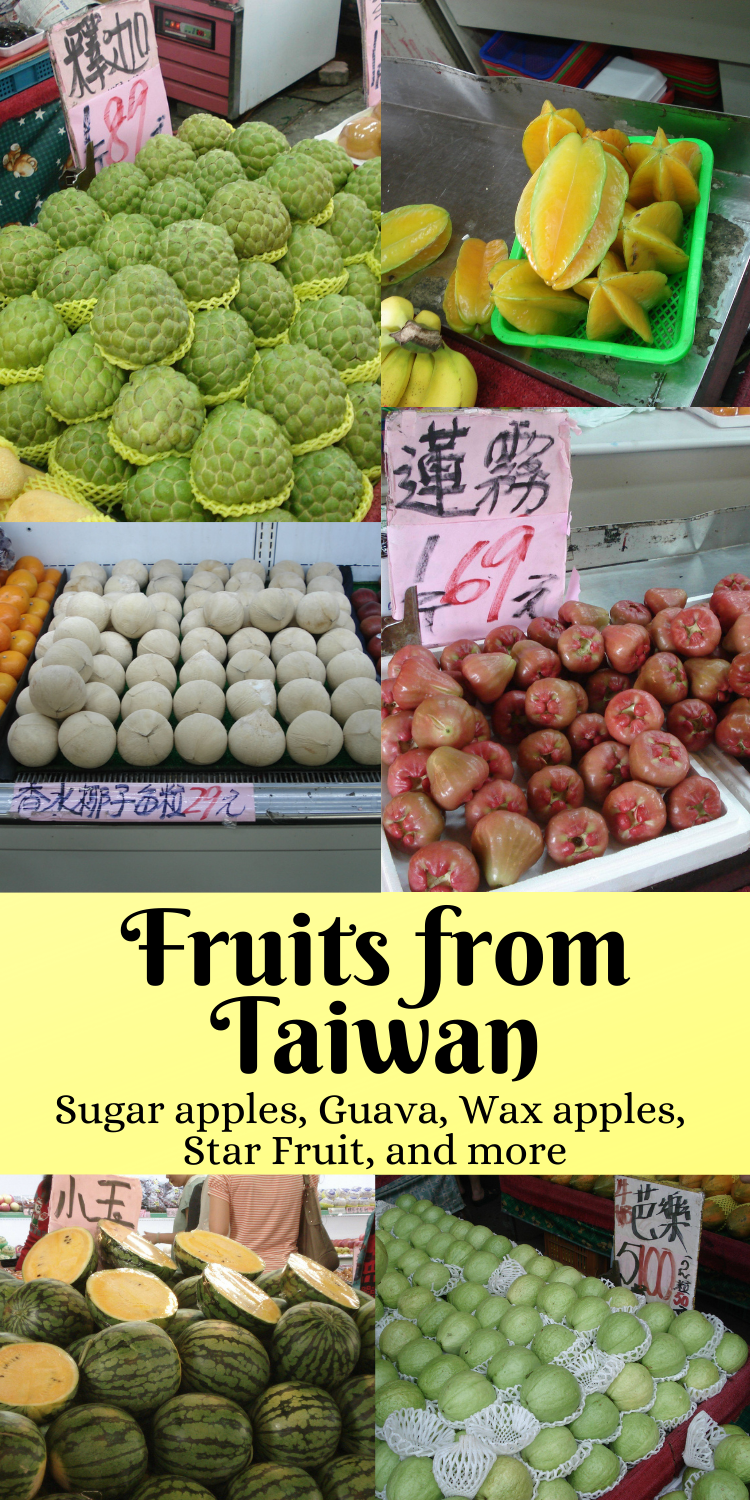 Taiwan Fruits from a Taiwanese Street Vendor • Oh Snap! Let's Eat!