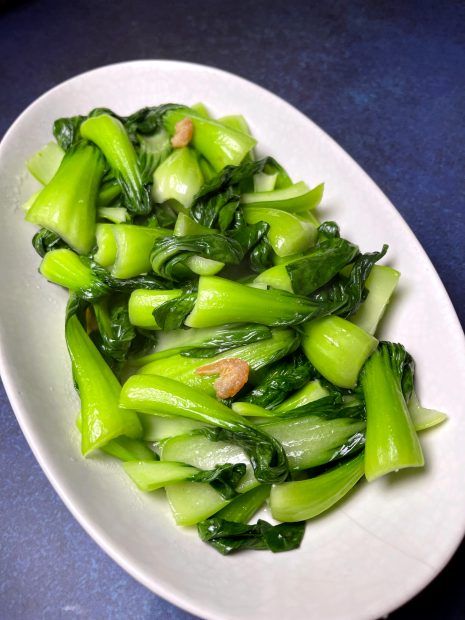 Bok Choy Stir Fry with Garlic • Oh Snap! Let's Eat!