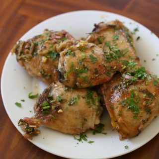 Thai Cilantro Lime Chicken Thighs • Oh Snap! Let's Eat!