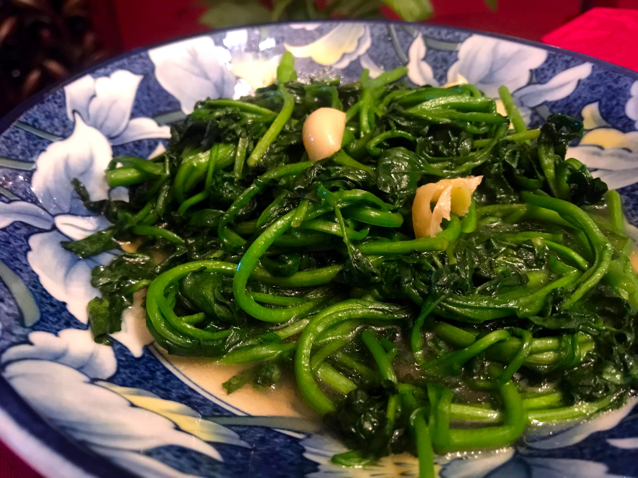 Chinese Watercress With Garlic Stir Fry 西洋菜 • Oh Snap! Let's Eat!