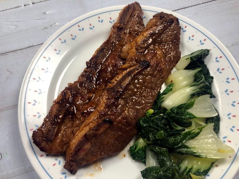 Asian Flanken Beef Ribs Recipe • Oh Snap! Let's Eat!