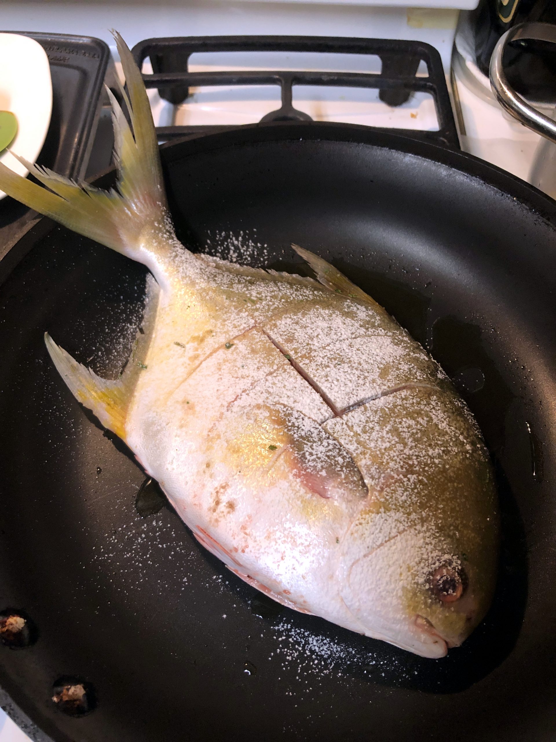Crispy Pan Fried Pomfret (or Pompano) • Oh Snap! Let's Eat!