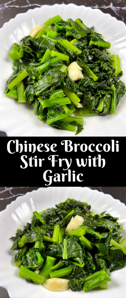Chinese Broccoli Stir Fry with Garlic • Oh Snap! Let's Eat!