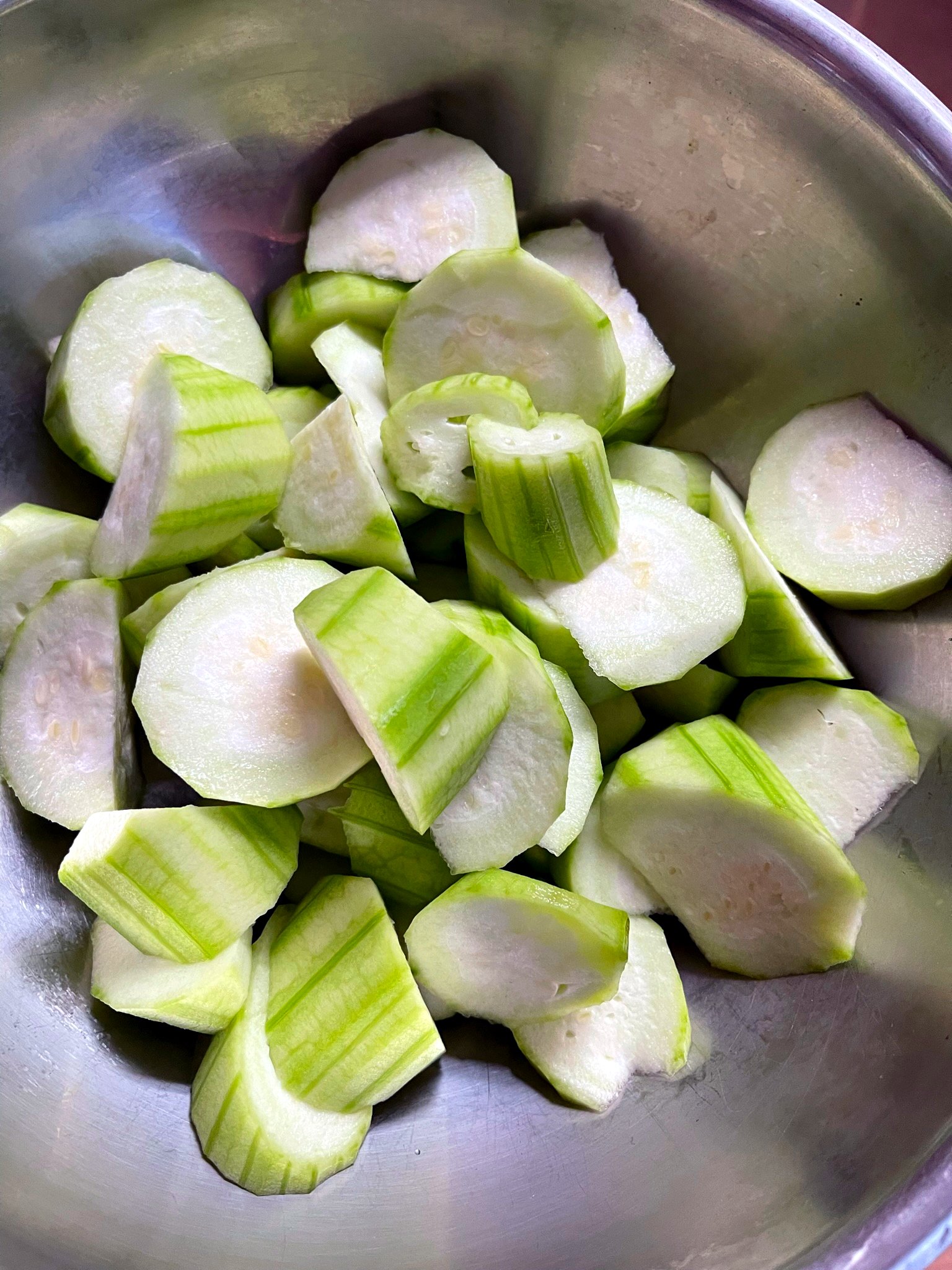 Stir Fry Luffa Gourd (Silk Melon, Si Gua) • Oh Snap! Let's Eat!