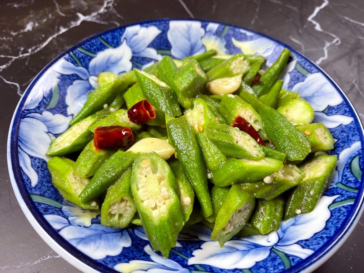 Okra Stir Fry • Oh Snap! Let's Eat!