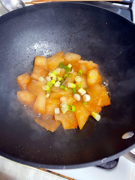 Stir Fry Winter Melon • Oh Snap! Let's Eat!