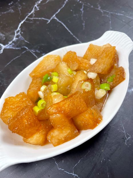 Stir Fry Winter Melon • Oh Snap! Let's Eat!