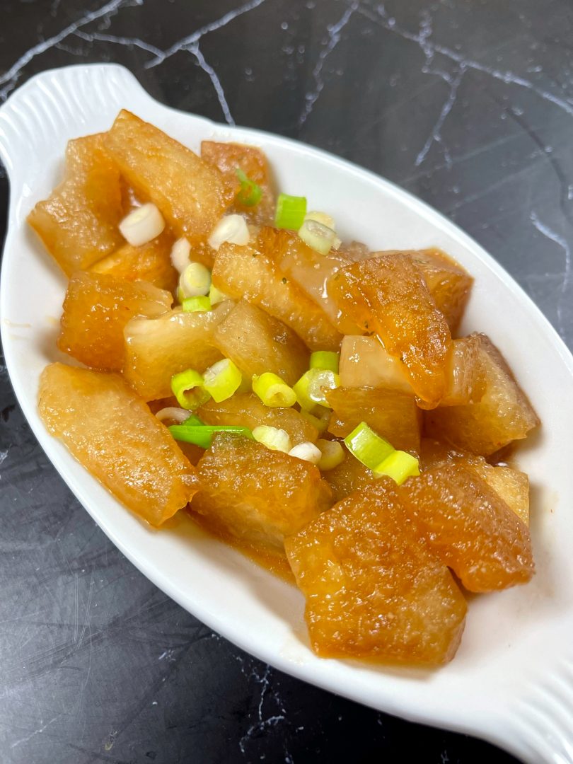Stir Fry Winter Melon • Oh Snap! Let's Eat!