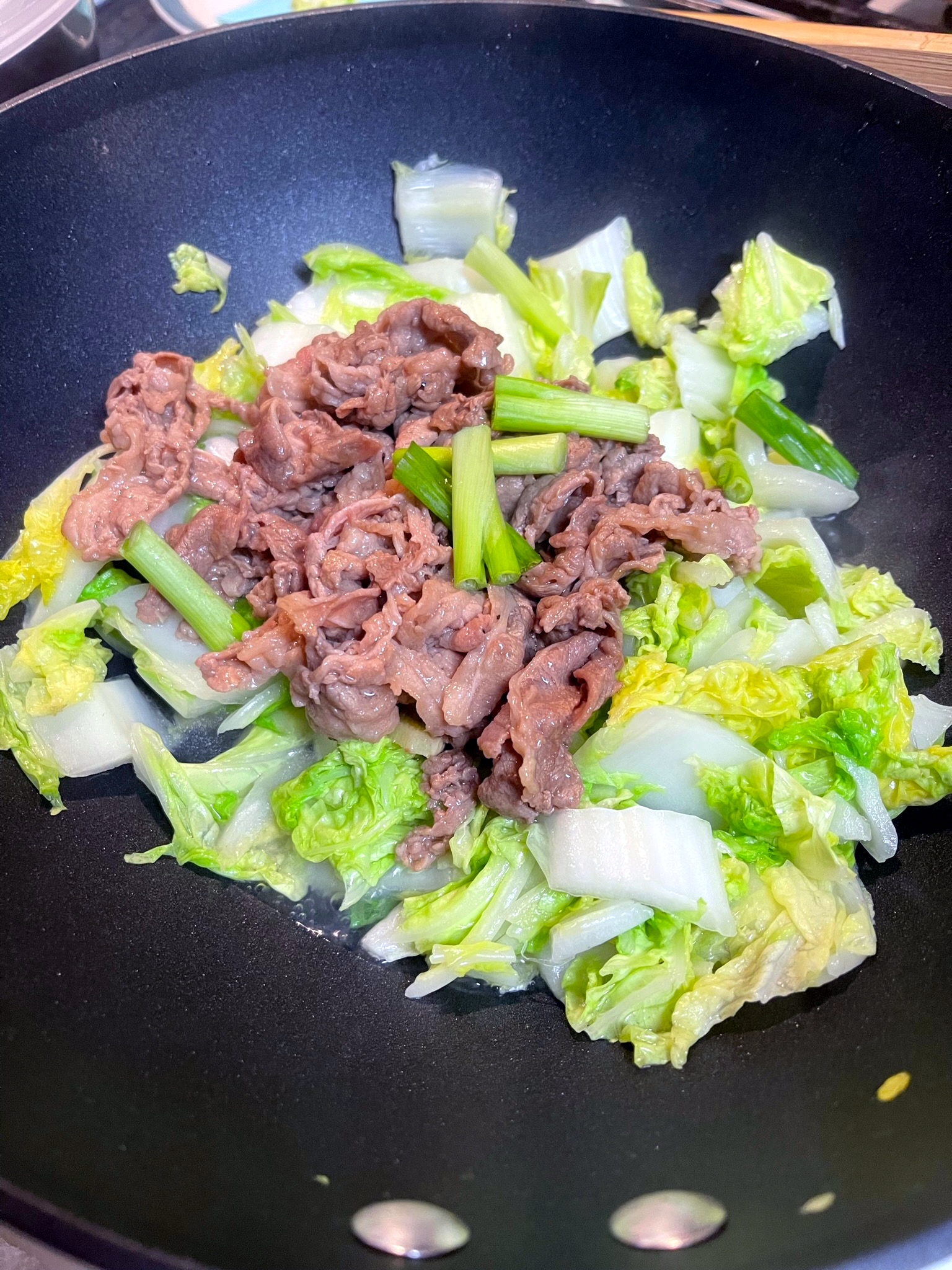 Sweet Bok Choy Stir Fry with Beef • Oh Snap! Let's Eat!