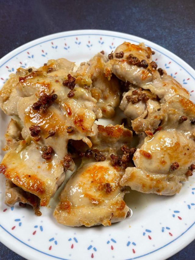 Sichuan Peppercorn Chicken Thighs • Oh Snap! Let's Eat!