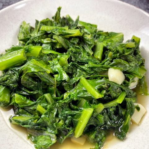 Stir Fry A Choy Recipe (Taiwanese Lettuce) • Oh Snap! Let's Eat!