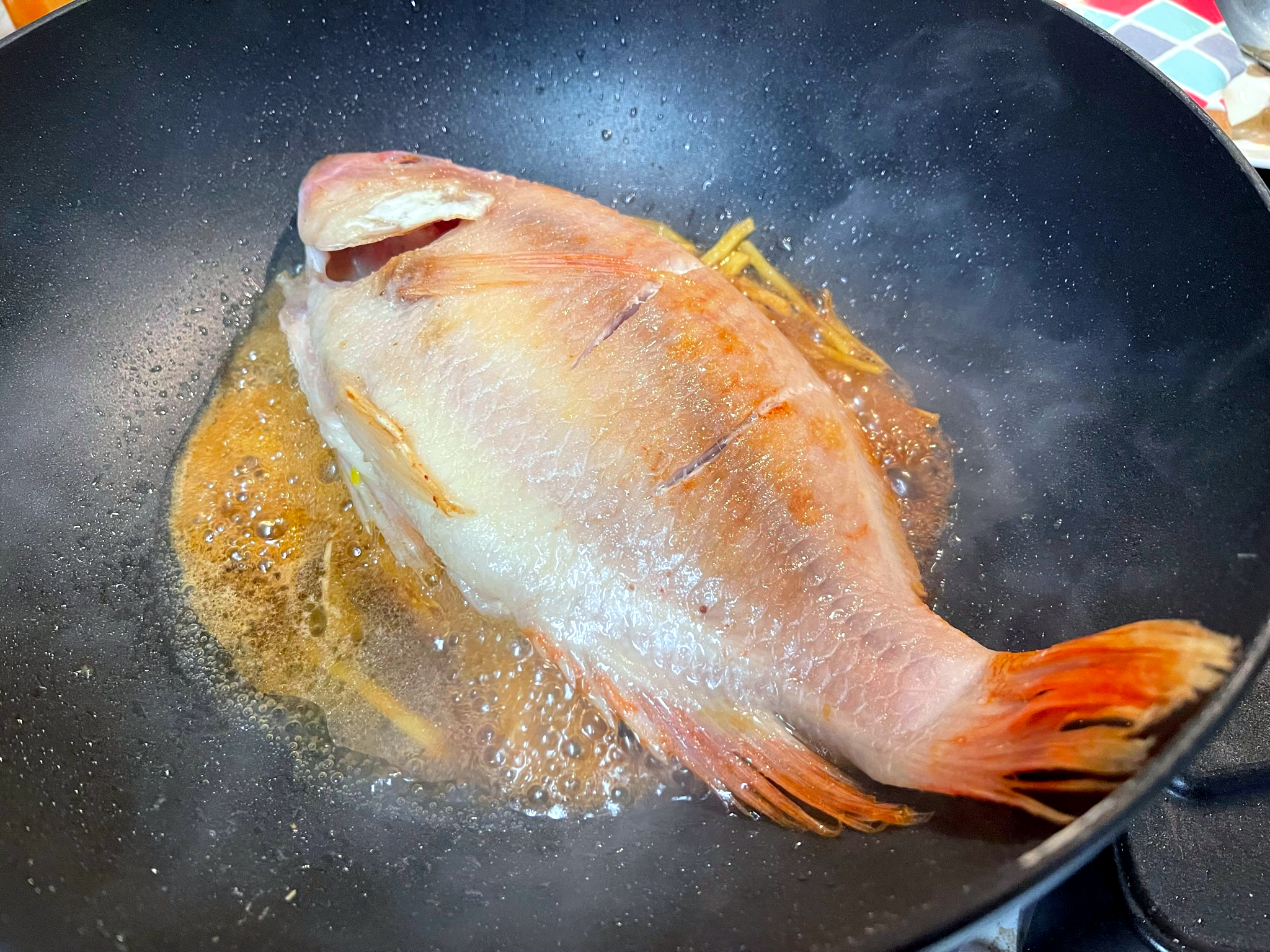Red Braised Whole Fish (Hong Shao Yu) • Oh Snap! Let's Eat!