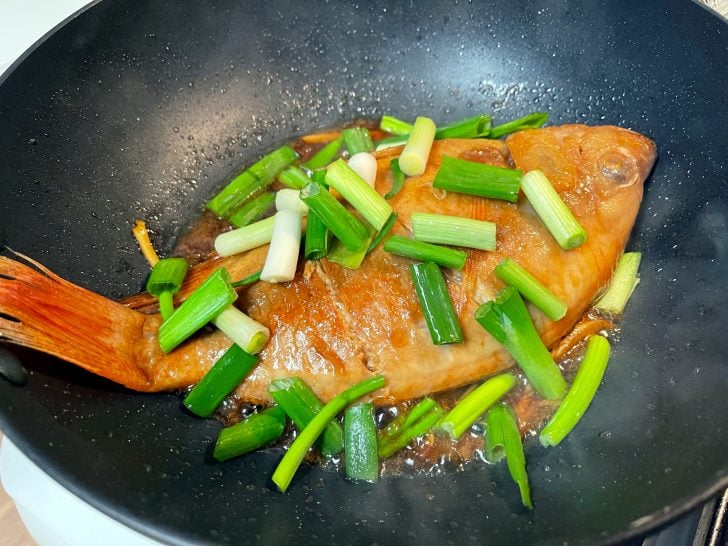 Red Braised Whole Fish (Hong Shao Yu) • Oh Snap! Let's Eat!