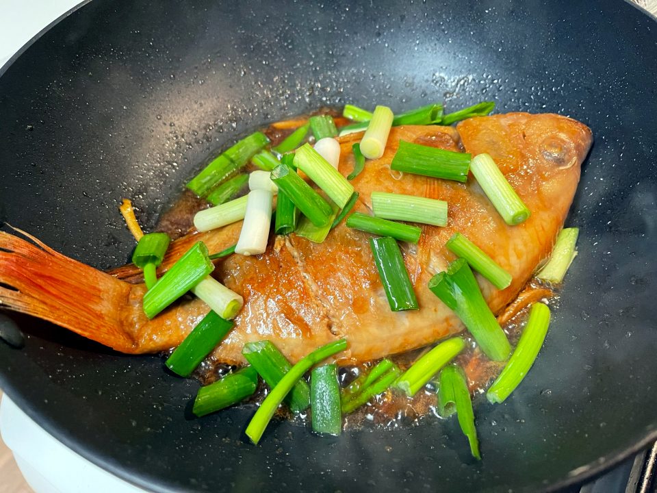 Red Braised Whole Fish (Hong Shao Yu) • Oh Snap! Let's Eat!