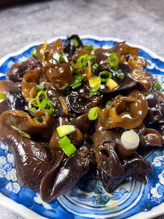 Wood Ear Mushroom Salad • Oh Snap! Let's Eat!