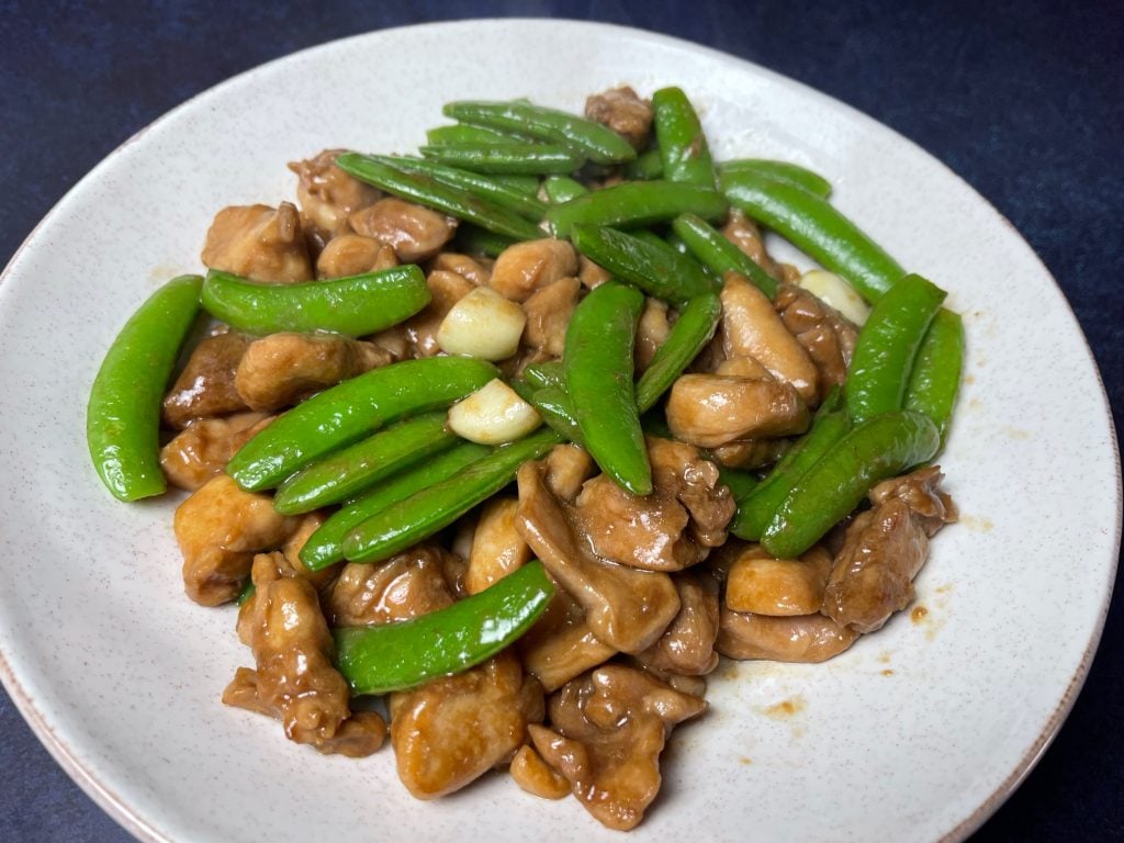 Snap Peas Chicken Stir Fry • Oh Snap! Let's Eat!