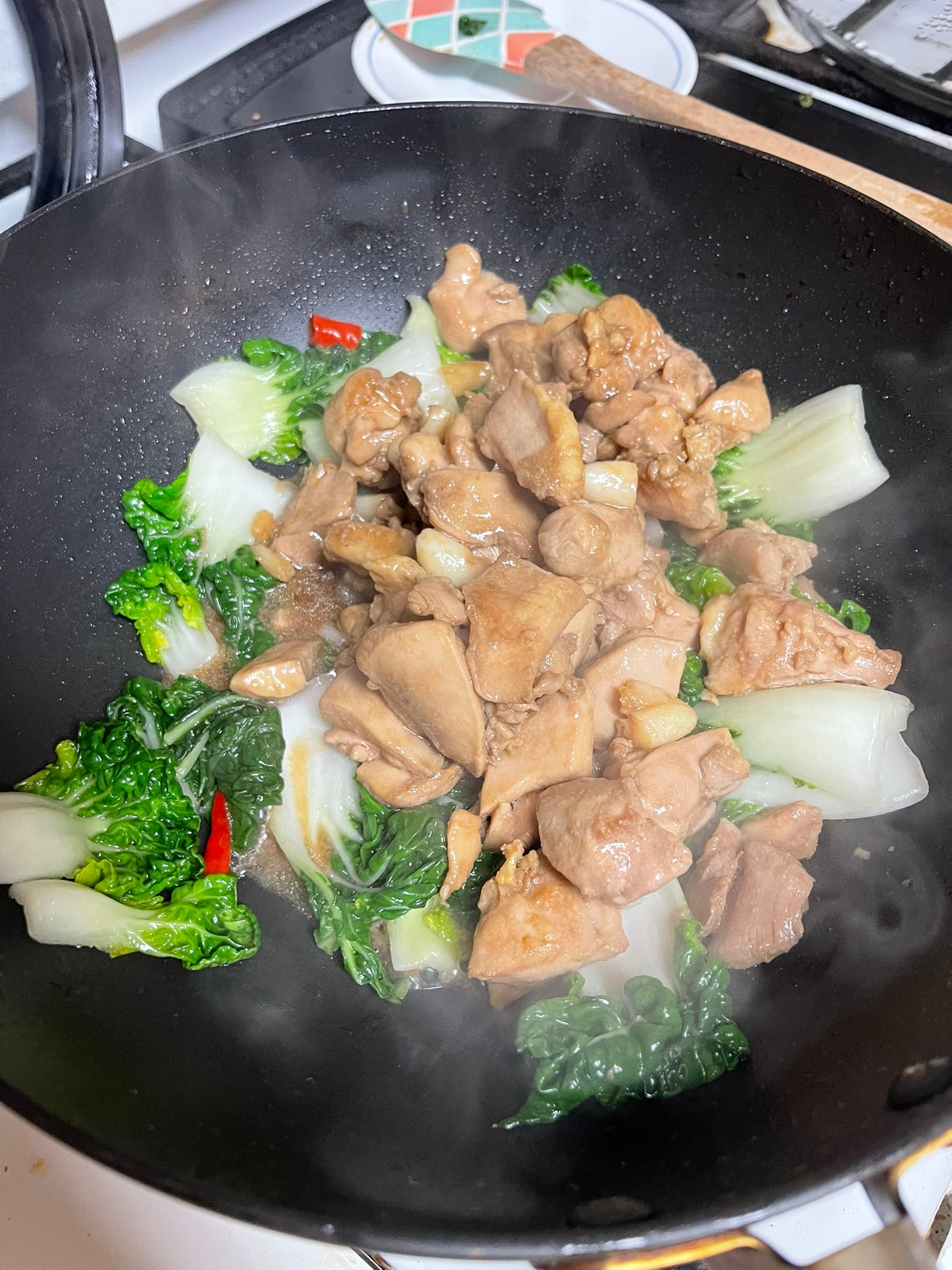 Chicken Bok Choy Stir Fry • Oh Snap! Let's Eat!