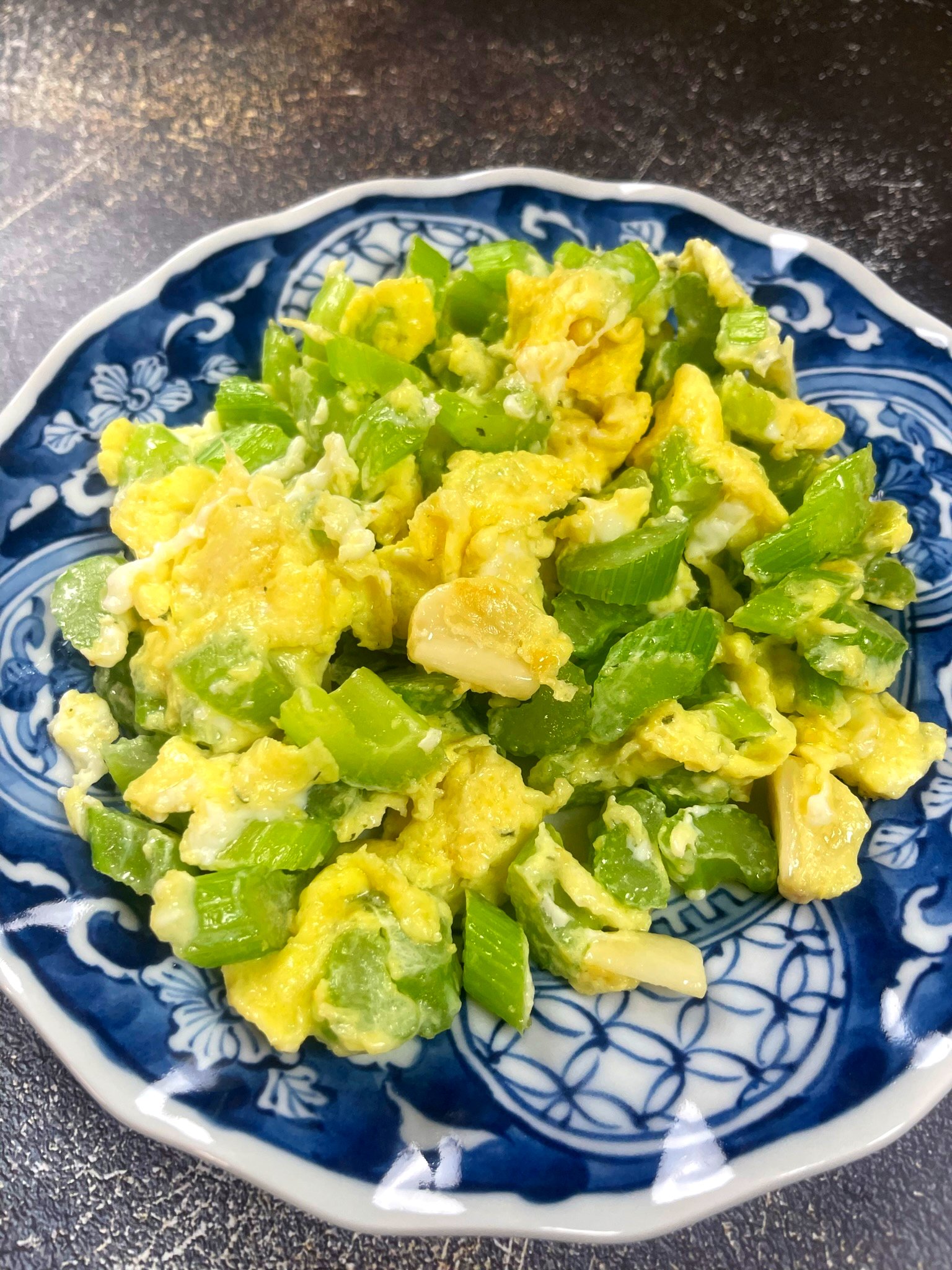 Stir Fry Celery with Eggs • Oh Snap! Let's Eat!