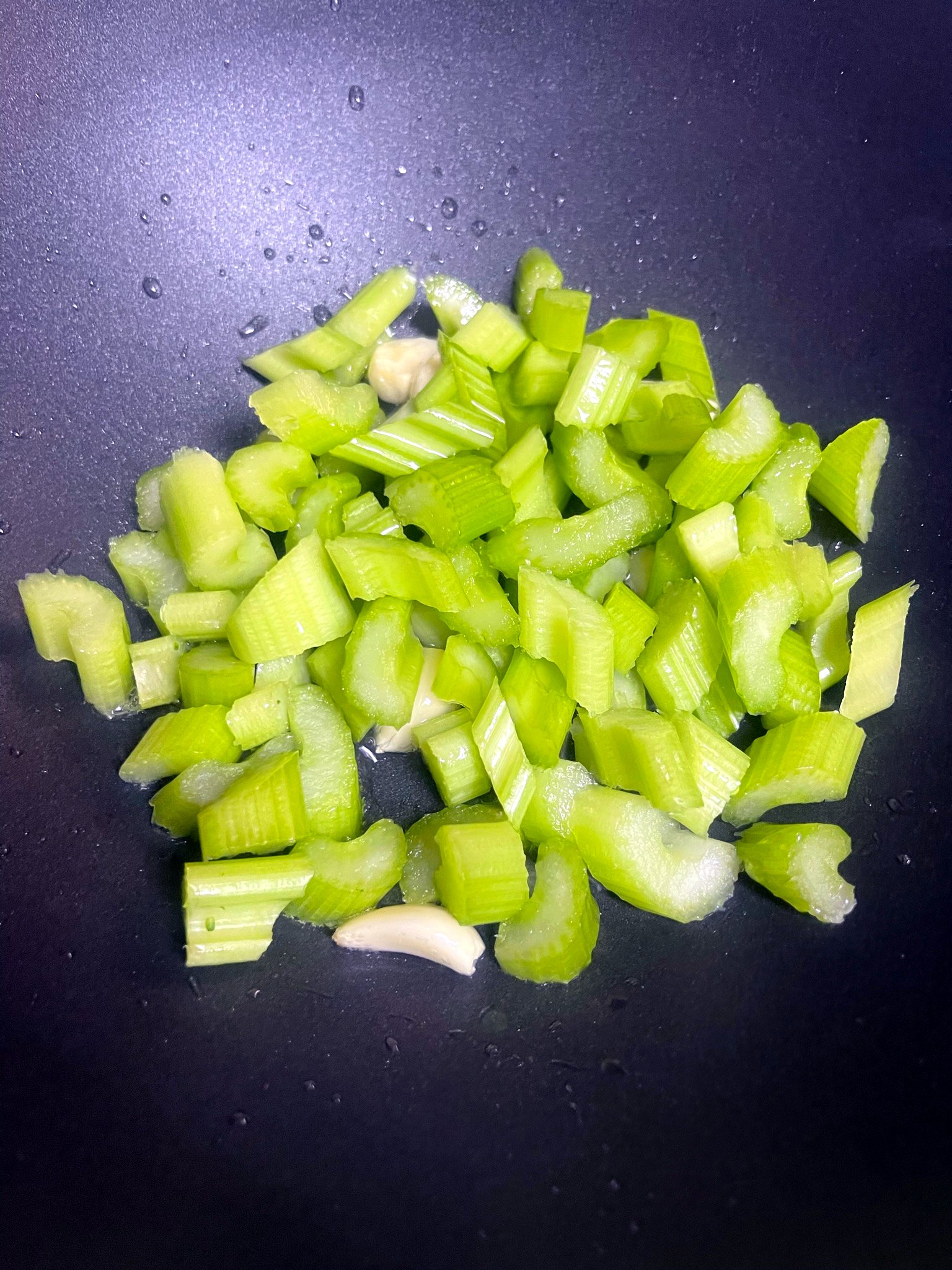 Stir Fry Celery with Eggs • Oh Snap! Let's Eat!