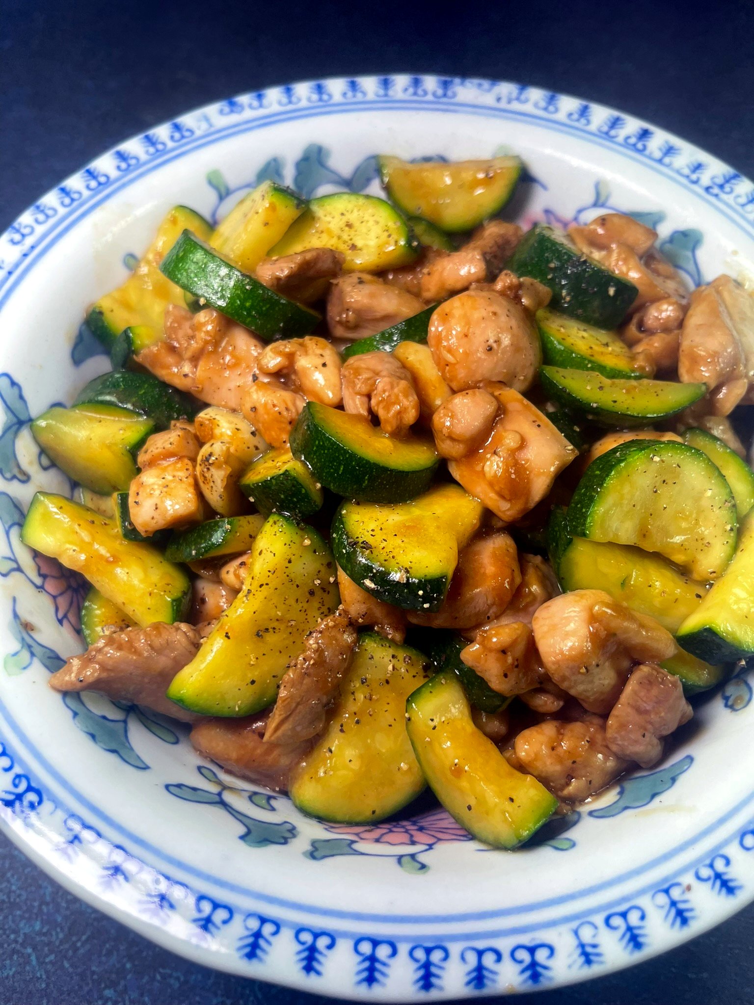 Chicken Zucchini Stir Fry • Oh Snap! Let's Eat!