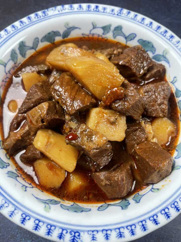 Chinese Beef Stew with Potatoes • Oh Snap! Let's Eat!