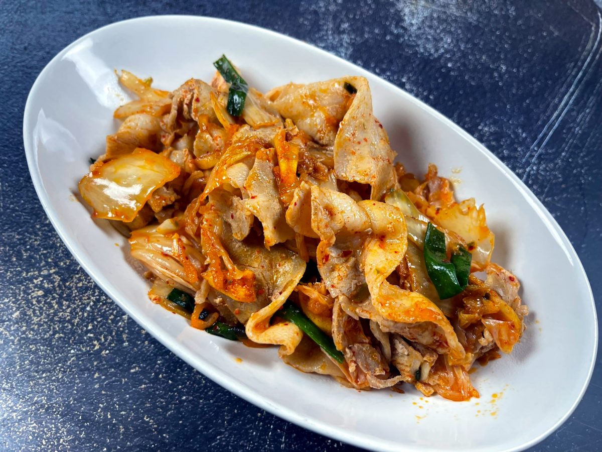 Kimchi Pork Belly Stir Fry • Oh Snap! Let's Eat!