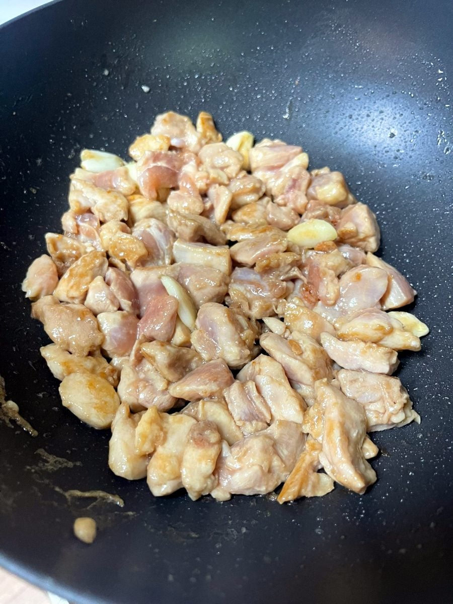Chicken Napa Cabbage Stir Fry • Oh Snap! Let's Eat!