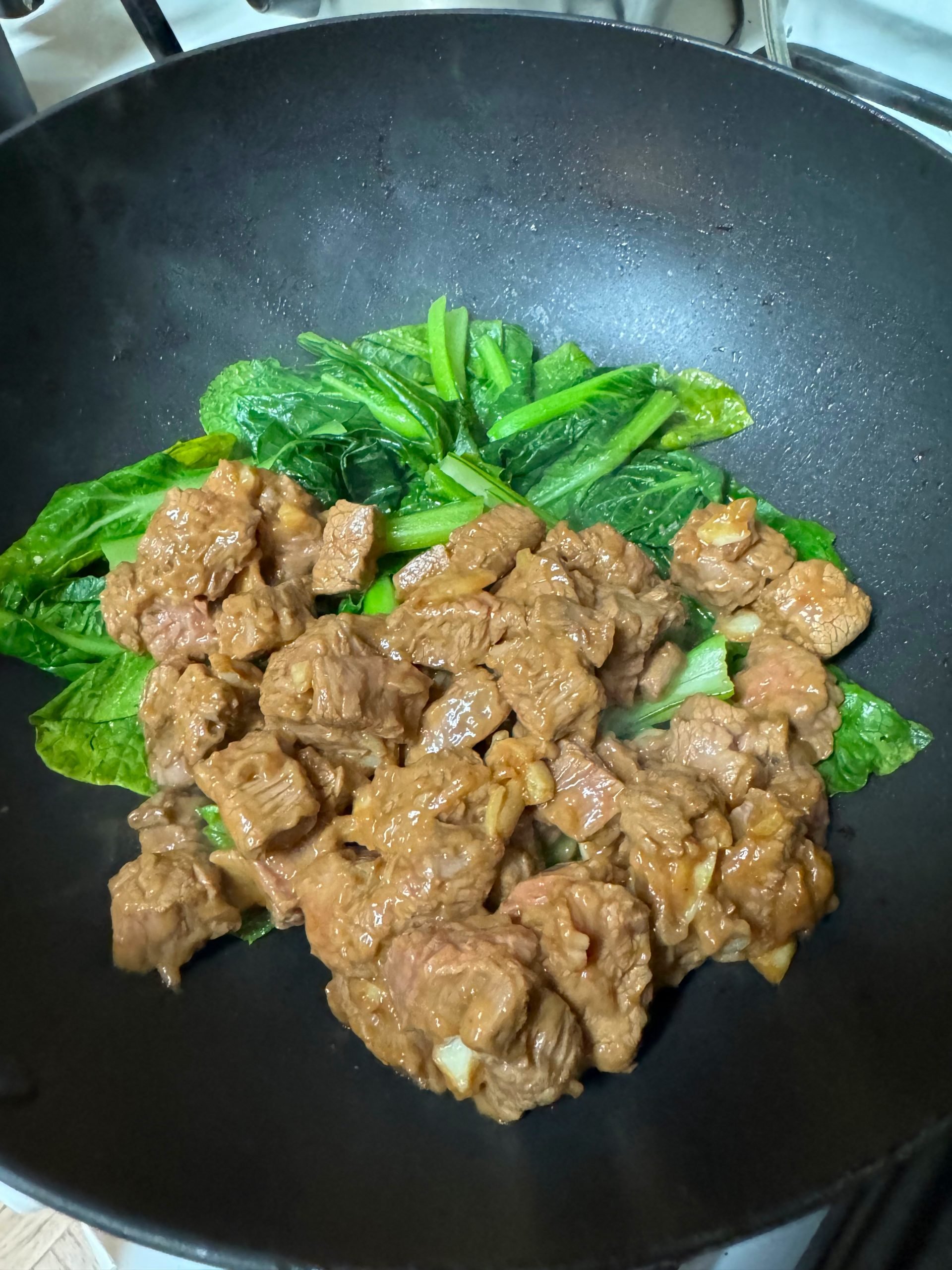 Beef Yu Choy Stir Fry • Oh Snap! Let's Eat!