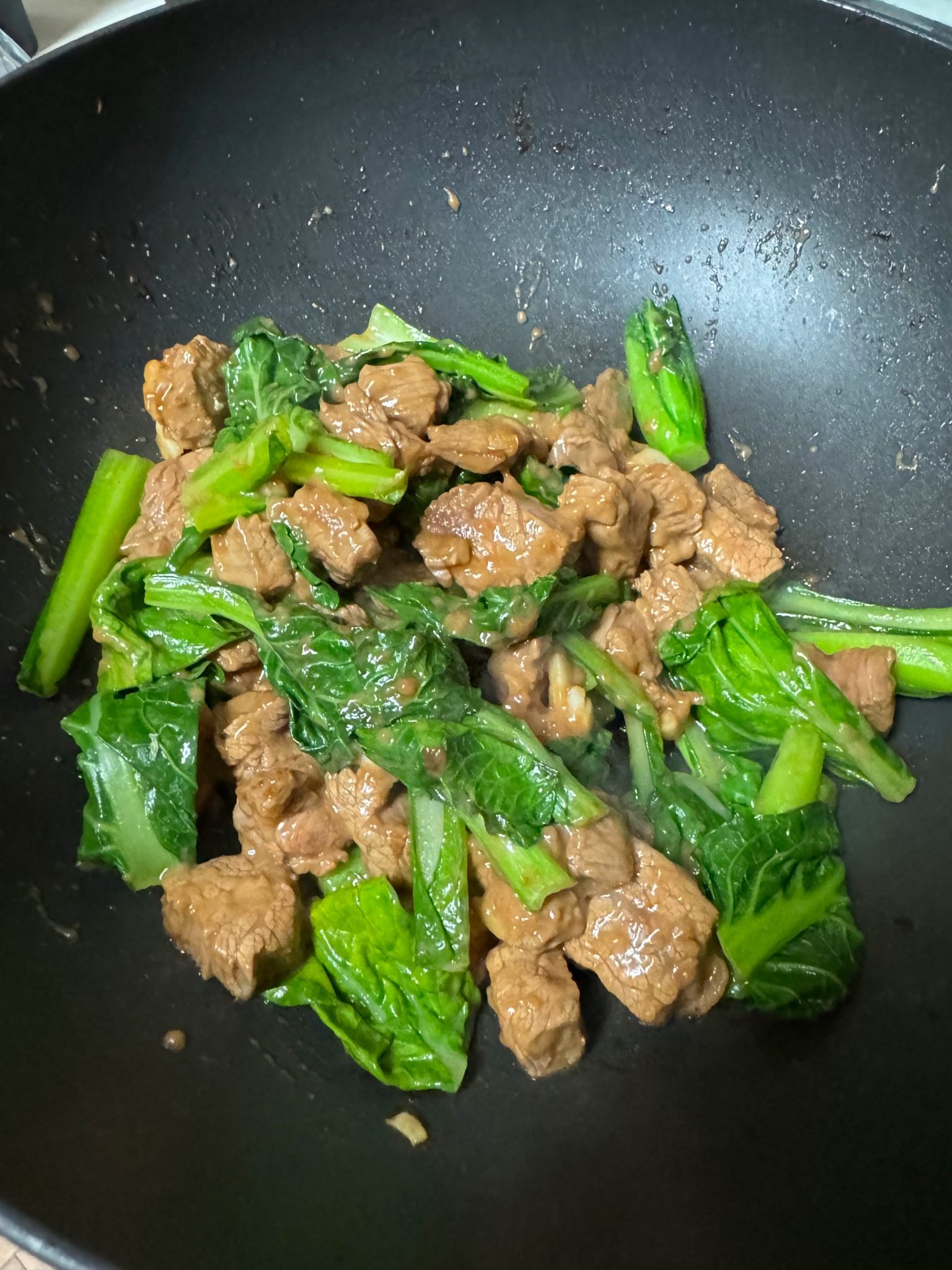 Beef Yu Choy Stir Fry • Oh Snap! Let's Eat!