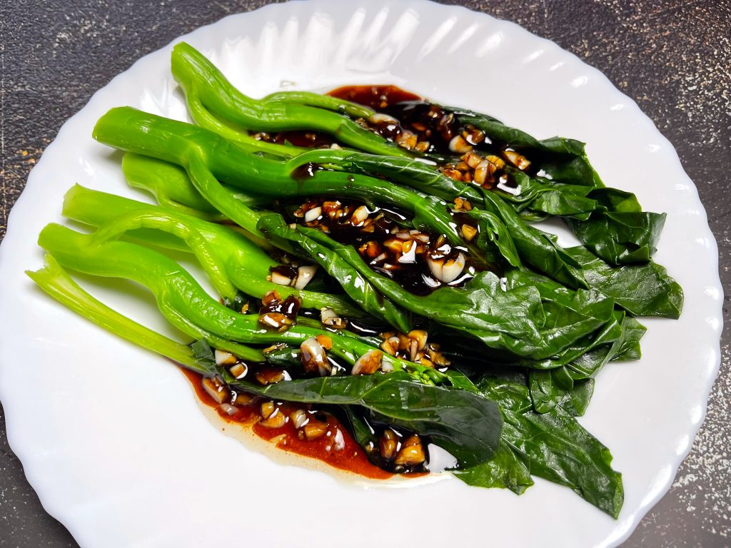Chinese Broccoli in Oyster Sauce • Oh Snap! Let's Eat!