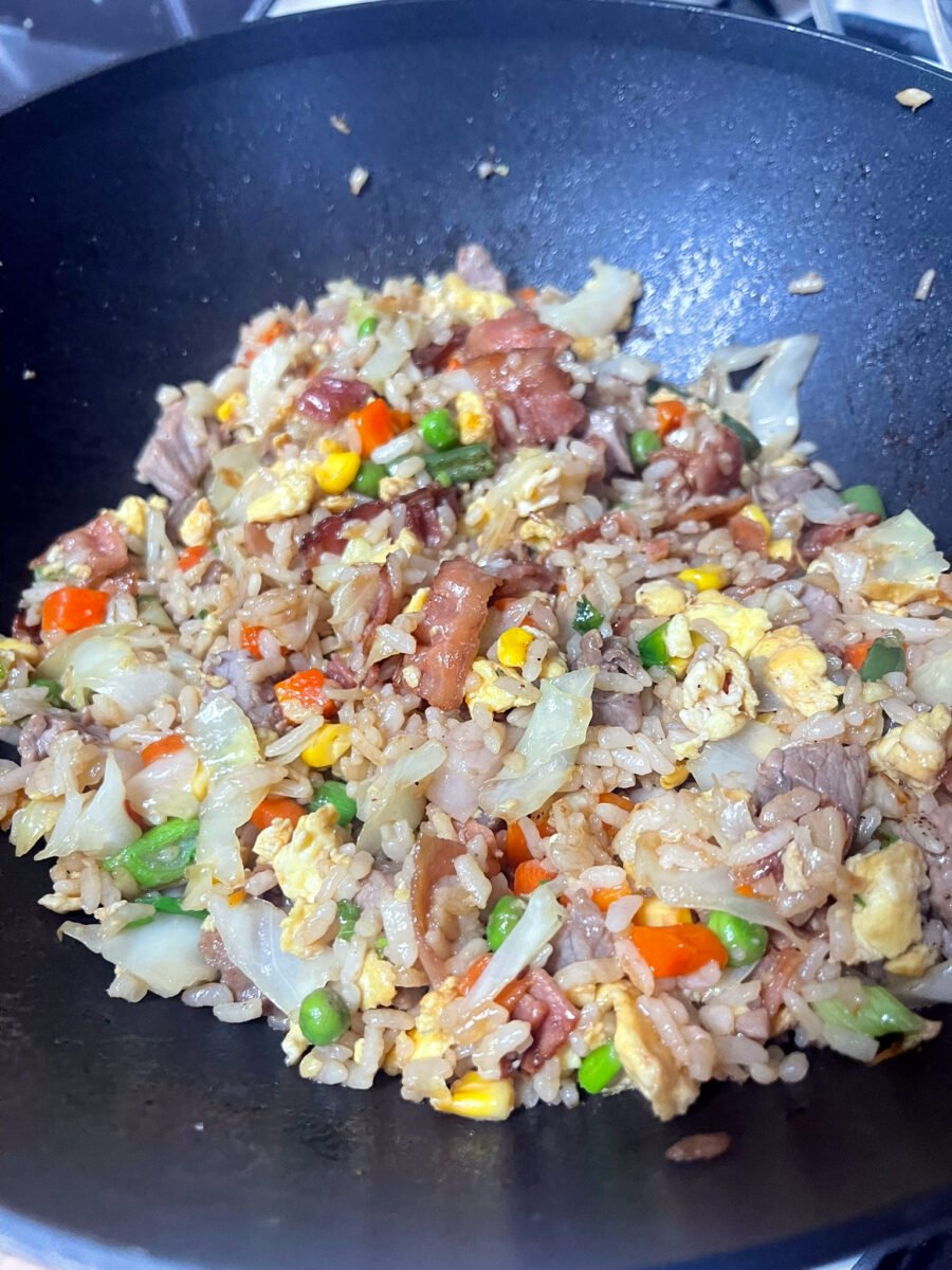 Fried Rice with Leftovers – Quick & Easy Recipe • Oh Snap! Let's Eat!