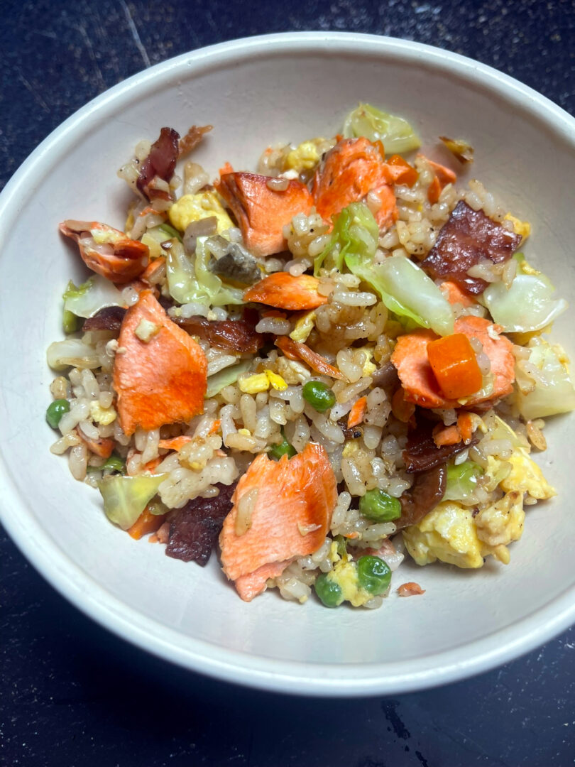 Fried Rice with Leftovers - Quick & Easy Recipe • Oh Snap! Let's Eat!