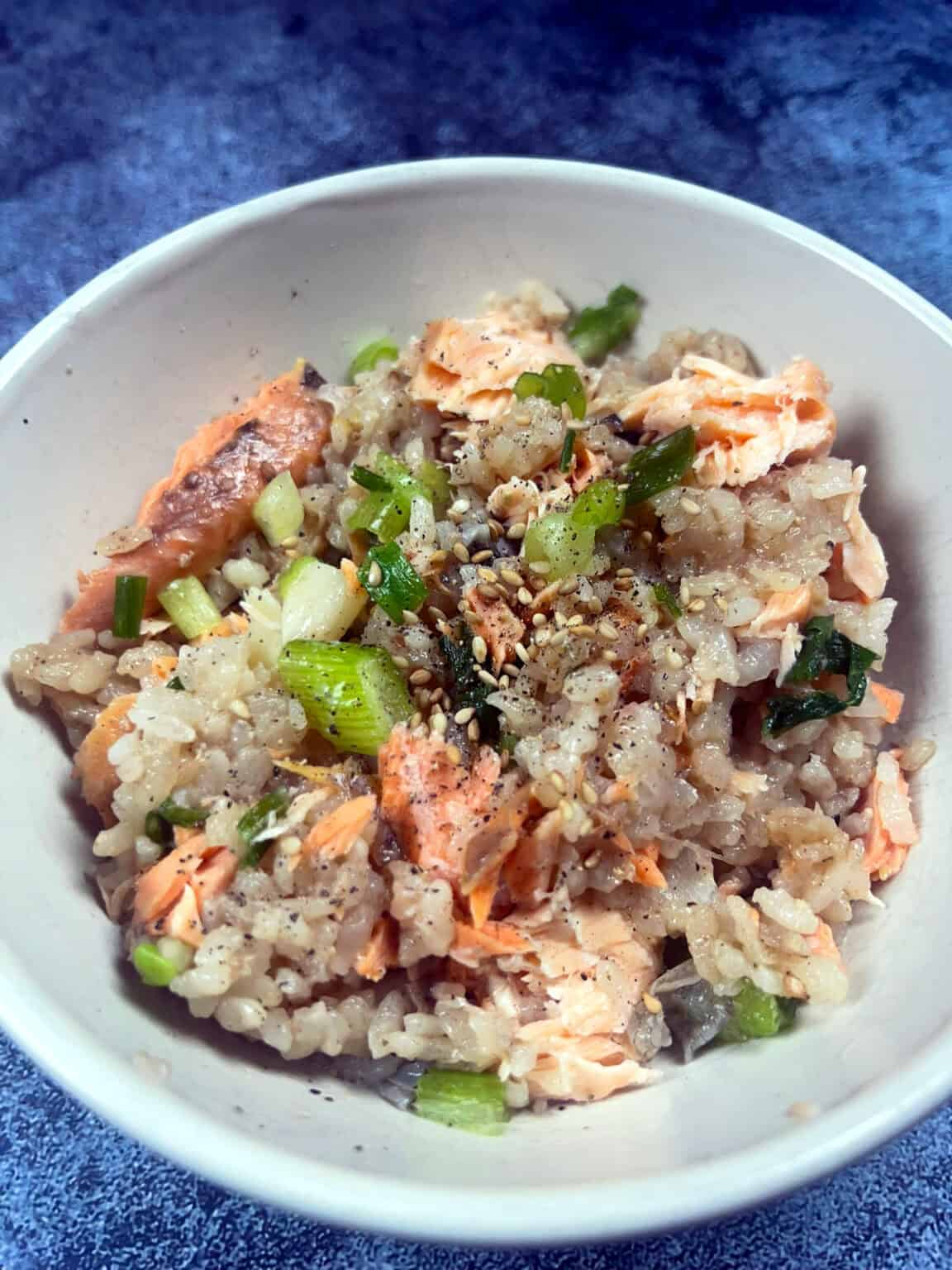 One-Pot Easy Salmon Rice Bowl (Rice Cooker or Instant Pot) • Oh Snap ...