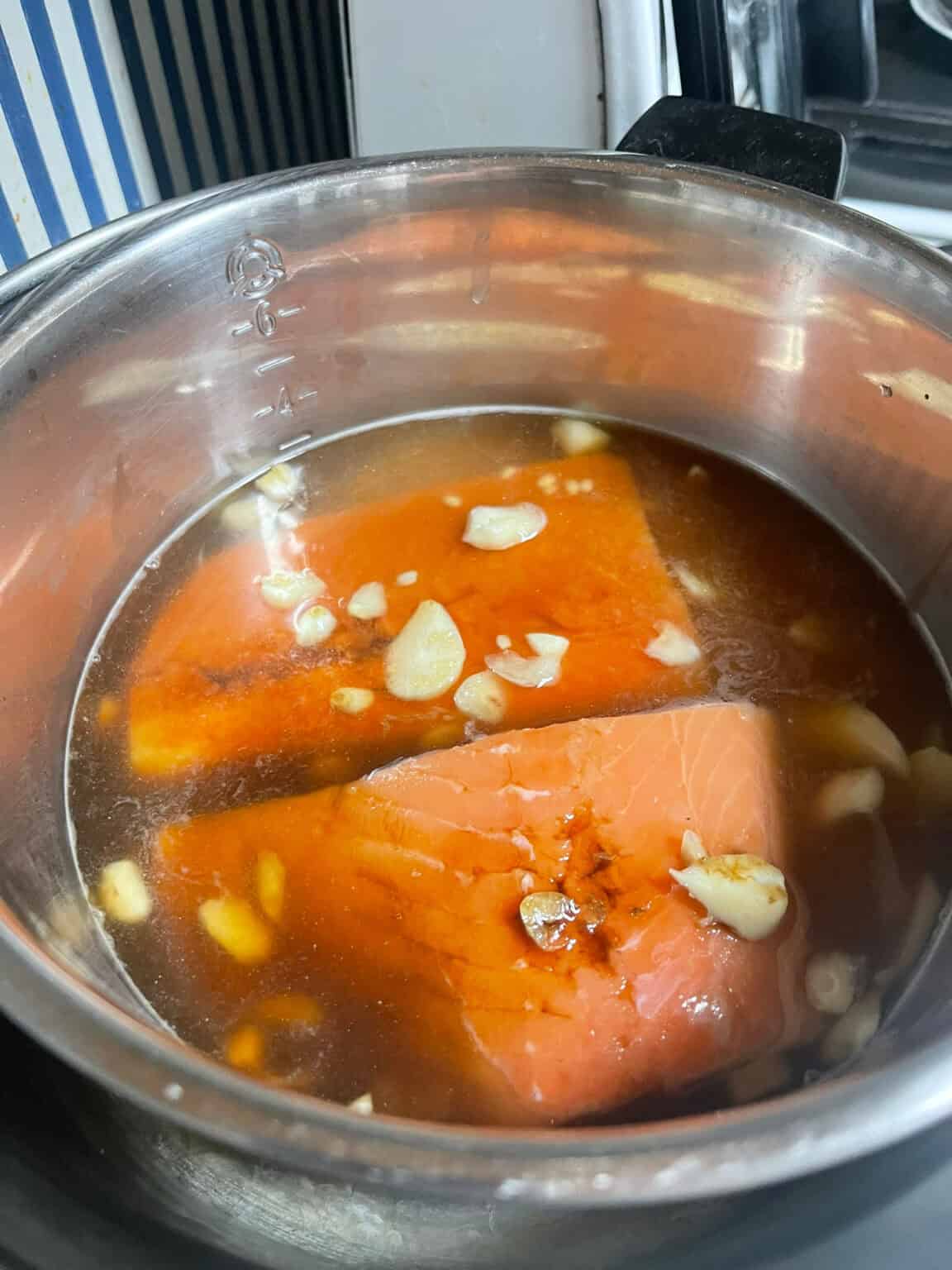 One-Pot Easy Salmon Rice Bowl (Rice Cooker or Instant Pot) • Oh Snap ...