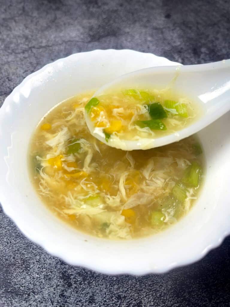 Chinese Corn Egg Drop Soup (15-Minute Recipe) • Oh Snap! Let's Eat!