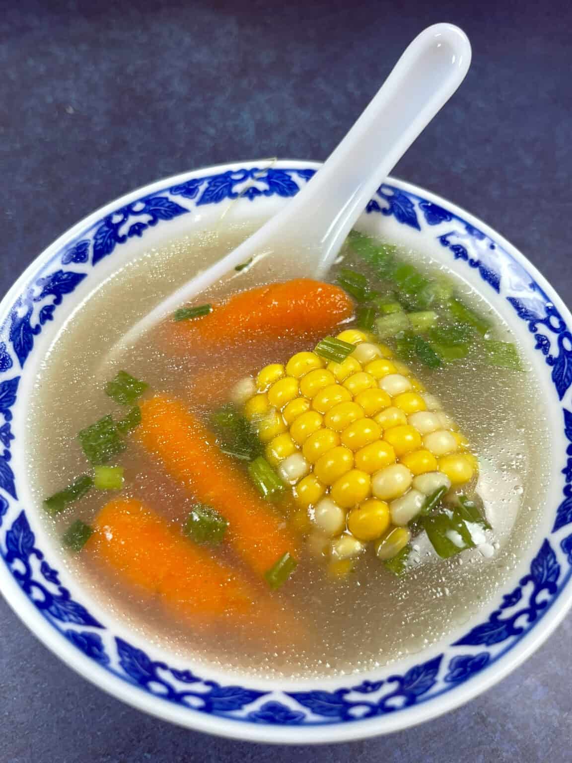 Chinese Corn Egg Drop Soup (15-Minute Recipe) • Oh Snap! Let's Eat!