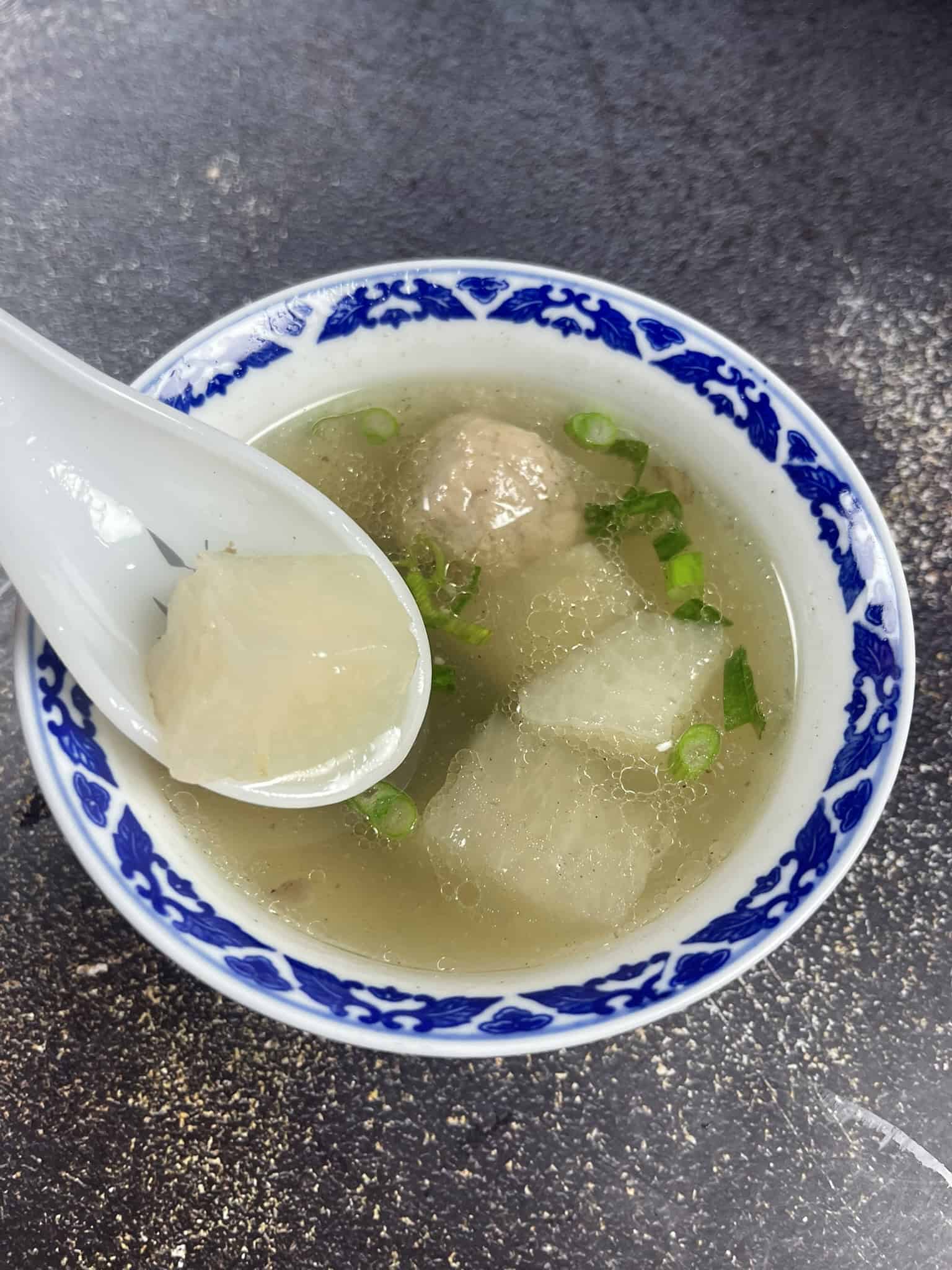 Taiwanese Meatball Soup with Daikon Radish • Oh Snap! Let's Eat!