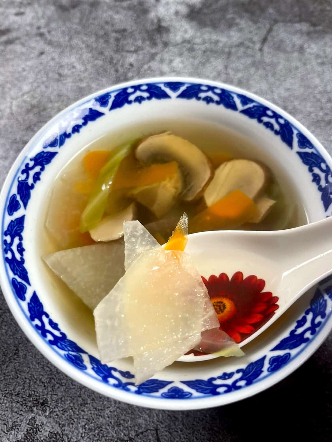 Light Vegetable Dashi Soup • Oh Snap! Let's Eat!