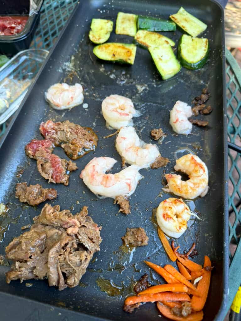 Easy Hibachi Dinner at Home (Steak, Shrimp & Veggies) • Oh Snap! Let's Eat!